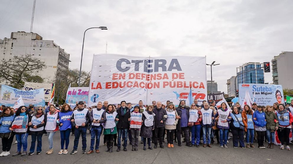 Paro nacional docente hoy: cuándo es la movilización - BAE Negocios