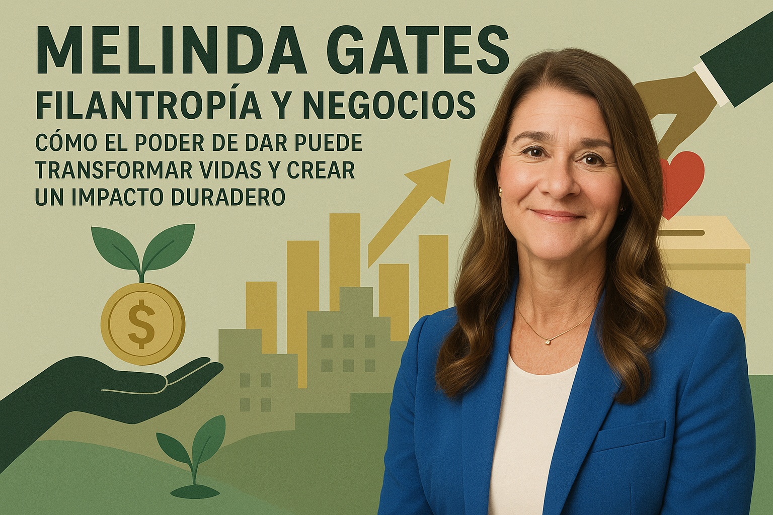 Melinda Gates: el poder transformador de la filantropía en los negocios ...